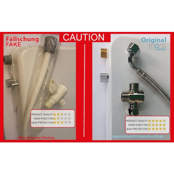 Maro D'Italia FB104 - Non-electric bidet toilet seat MARO GMBH